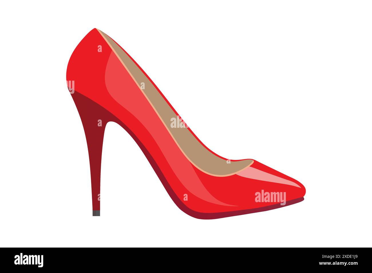 High heel template hi-res stock photography and images - Alamy
