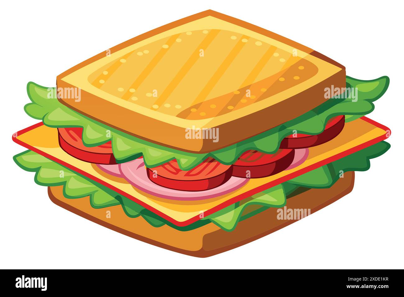 sandwich Vector Illustration and Artwork eps Stock Vector Image & Art ...