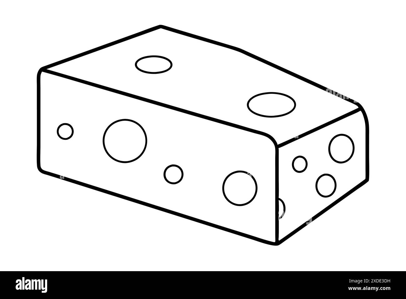 cheese Vector Illustration and Line art eps Stock Vector Image & Art ...