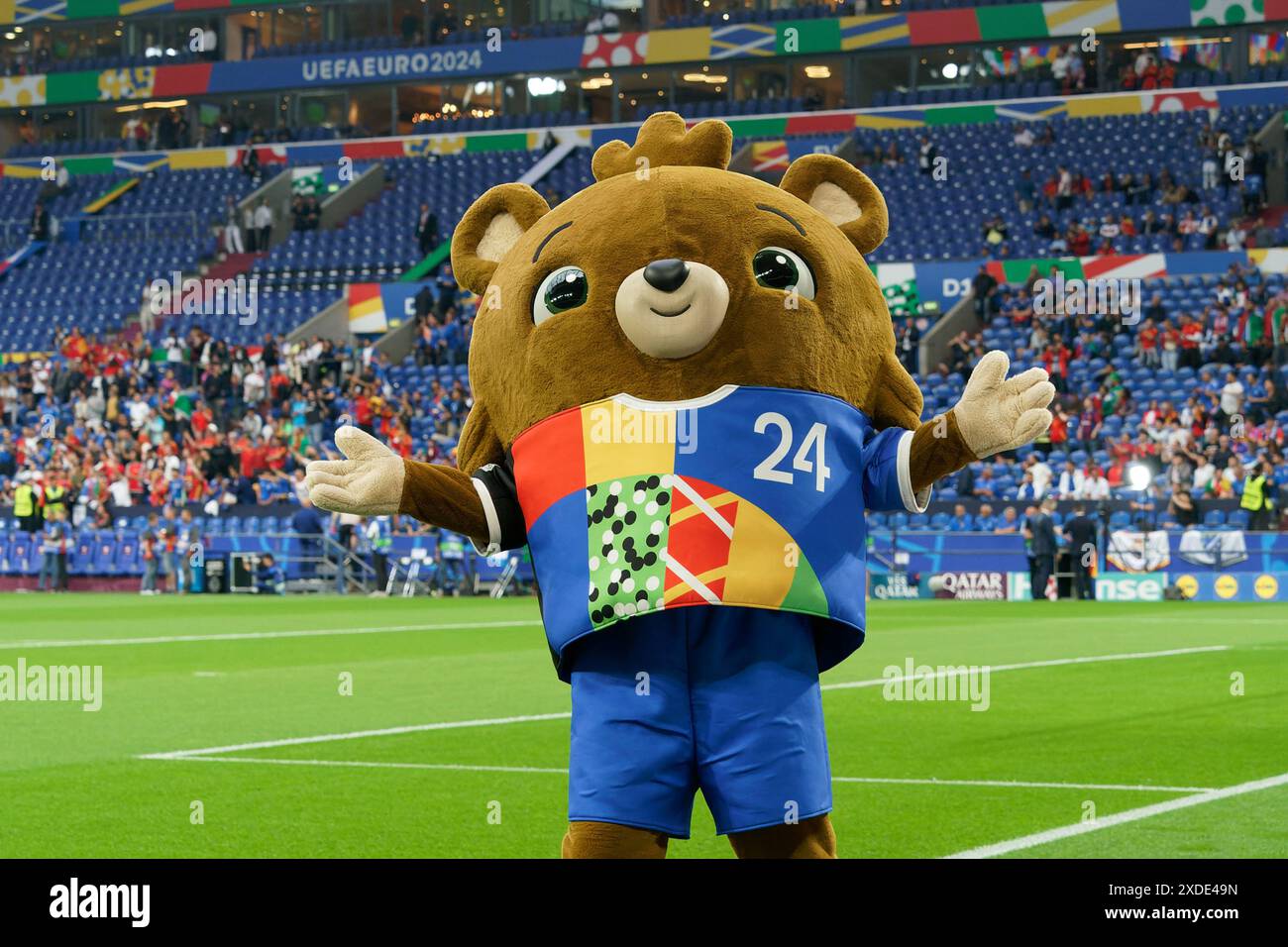 Euro 2024 germany mascot hi-res stock photography and images - Alamy