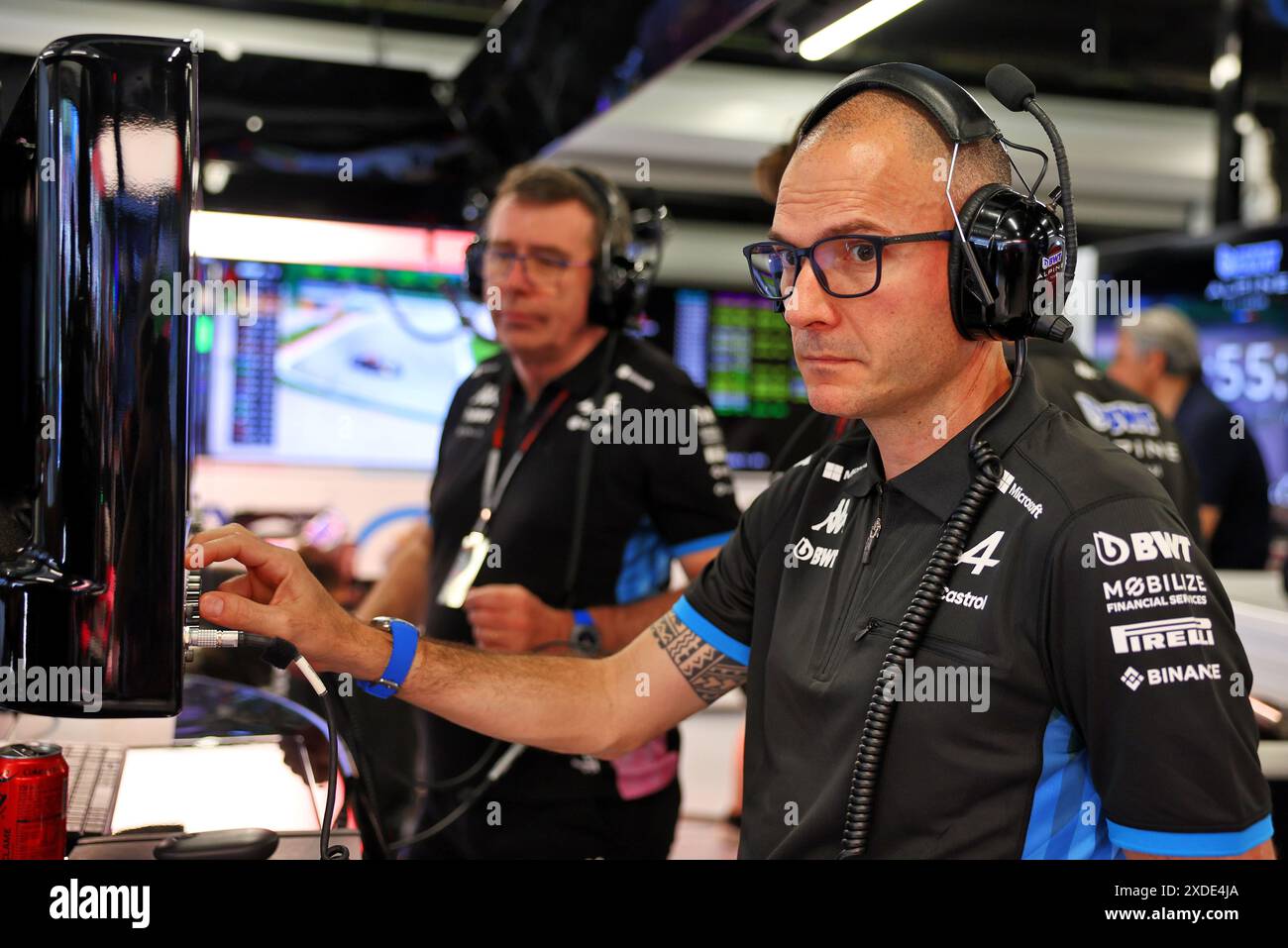 Barcelona, Spain. 22nd June, 2024. David Sanchez (FRA) Alpine F1 Team ...