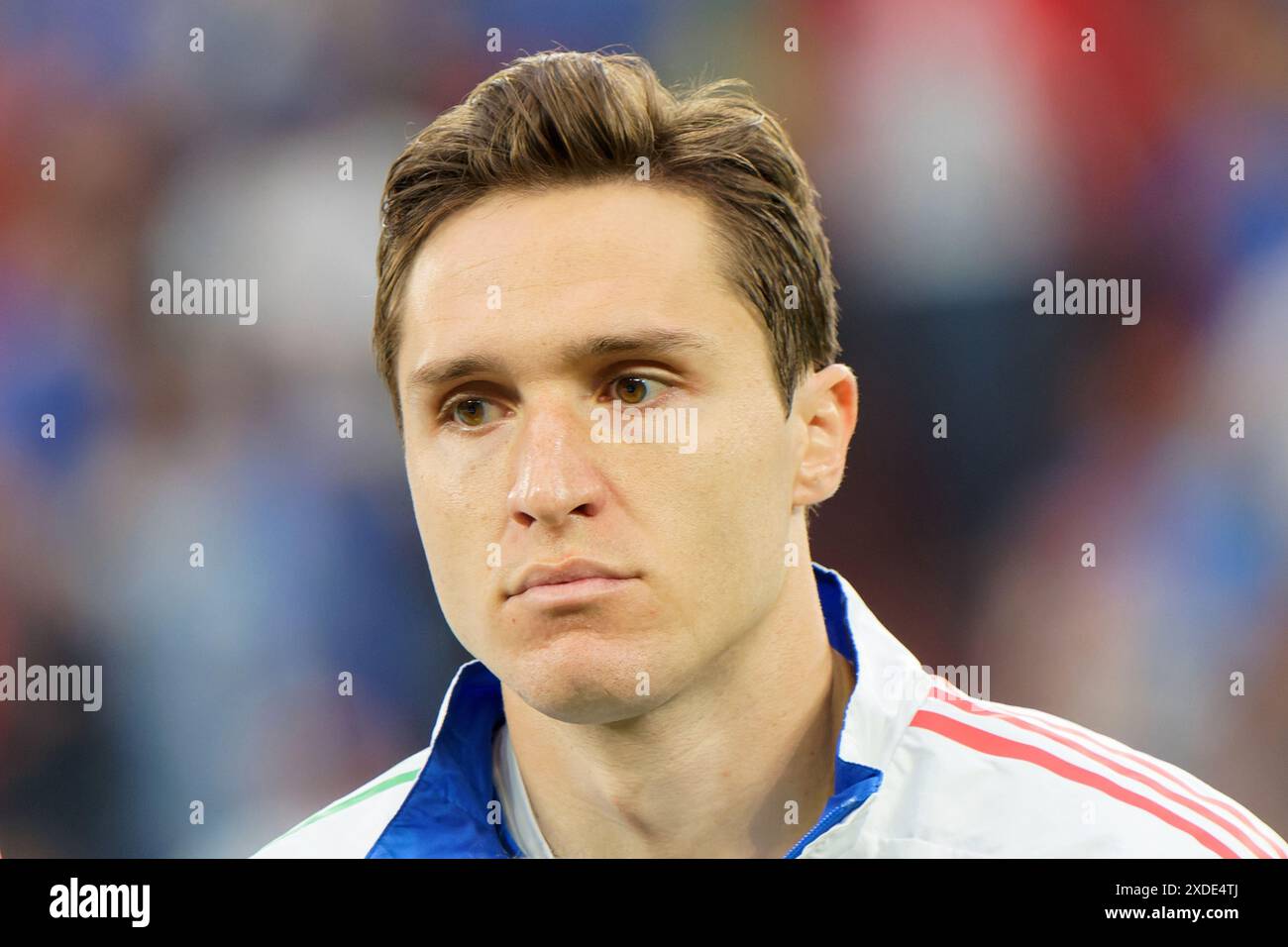 Federico Chiesa of Italy during UEFA Euro 2024 - Spain vs Italy, UEFA ...