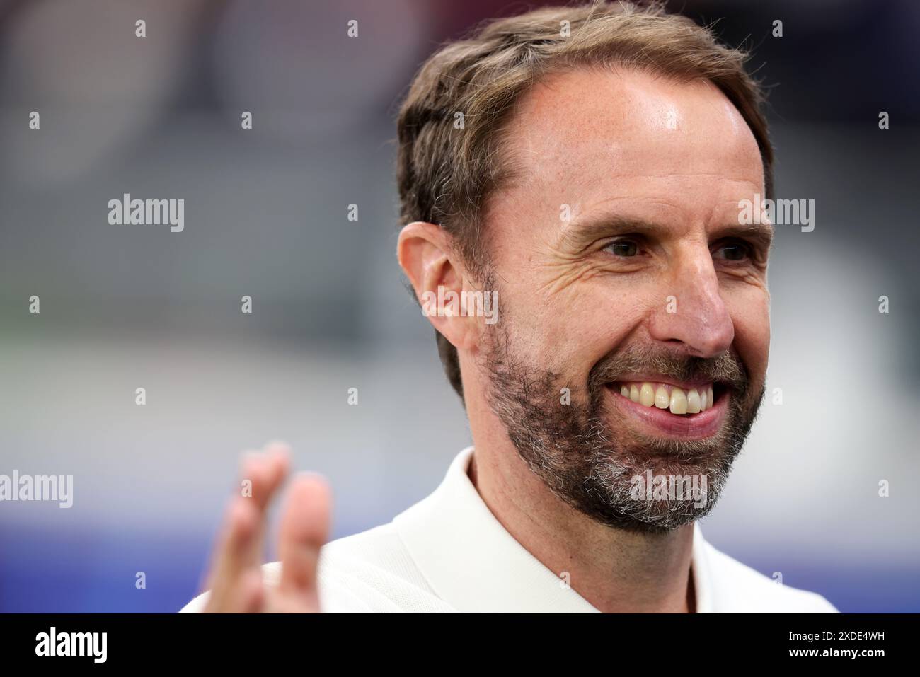 FRANKFURT AM MAIN, GERMANY - JUNE 20: Coach Gareth Southgate of England ...