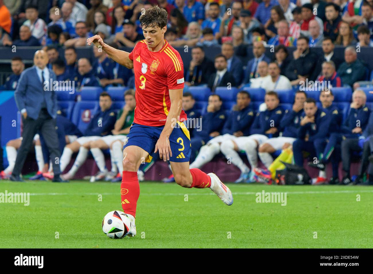 Robin Le Normand of Spain during UEFA Euro 2024 - Spain vs Italy, UEFA ...