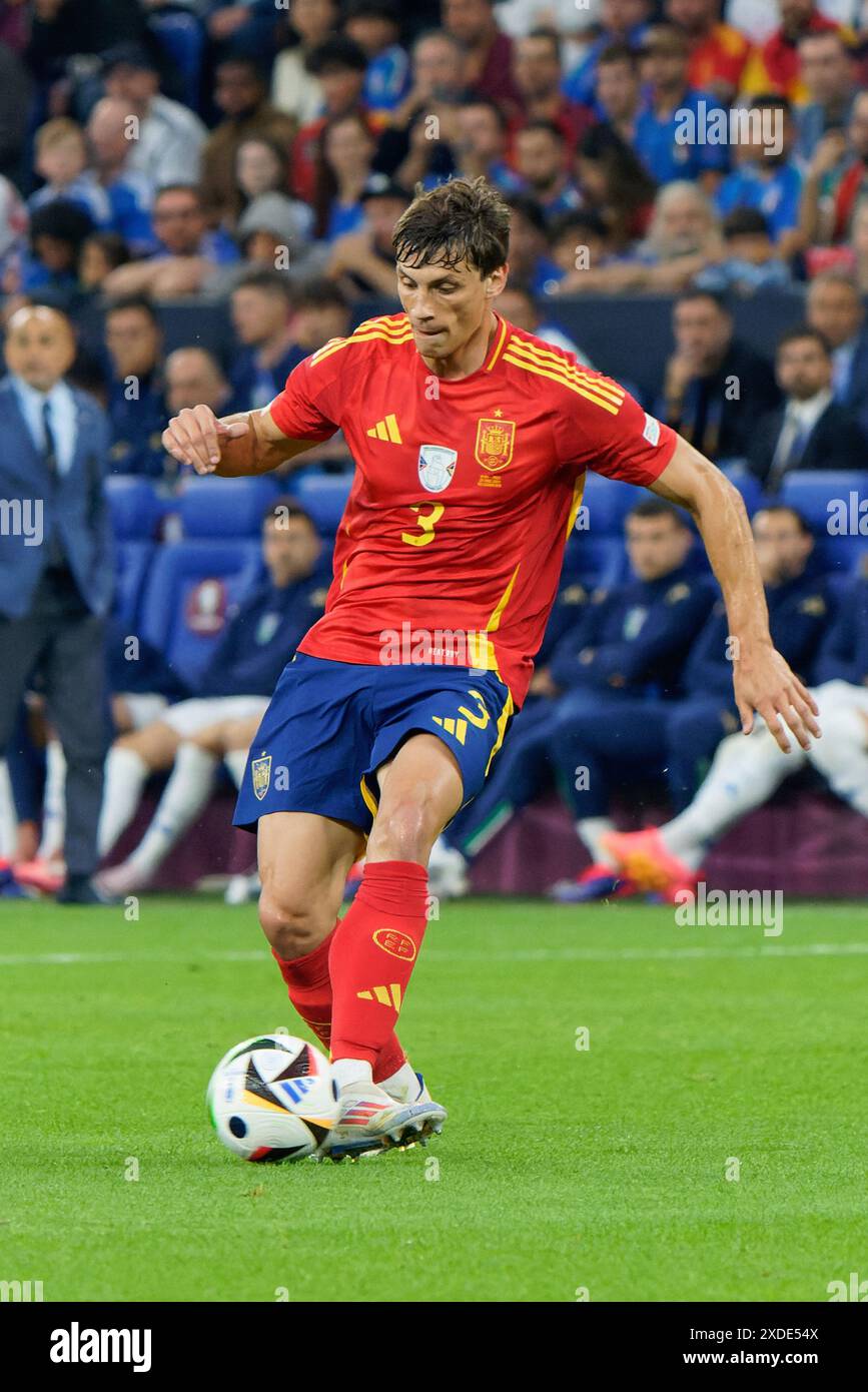 Robin Le Normand of Spain during UEFA Euro 2024 - Spain vs Italy, UEFA ...