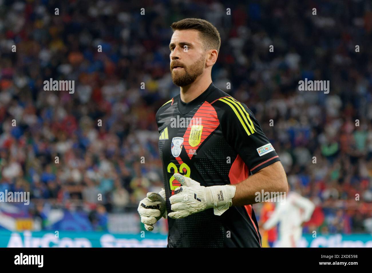 Unai Simon of Spain during UEFA Euro 2024 - Spain vs Italy, UEFA ...