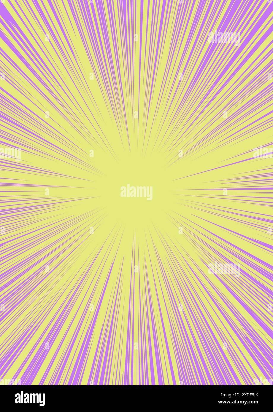 Abstract yellow and violet background popart Stock Vector Image & Art ...