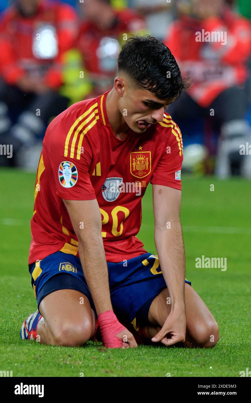 Pedri of Spain during UEFA Euro 2024 - Spain vs Italy, UEFA European ...