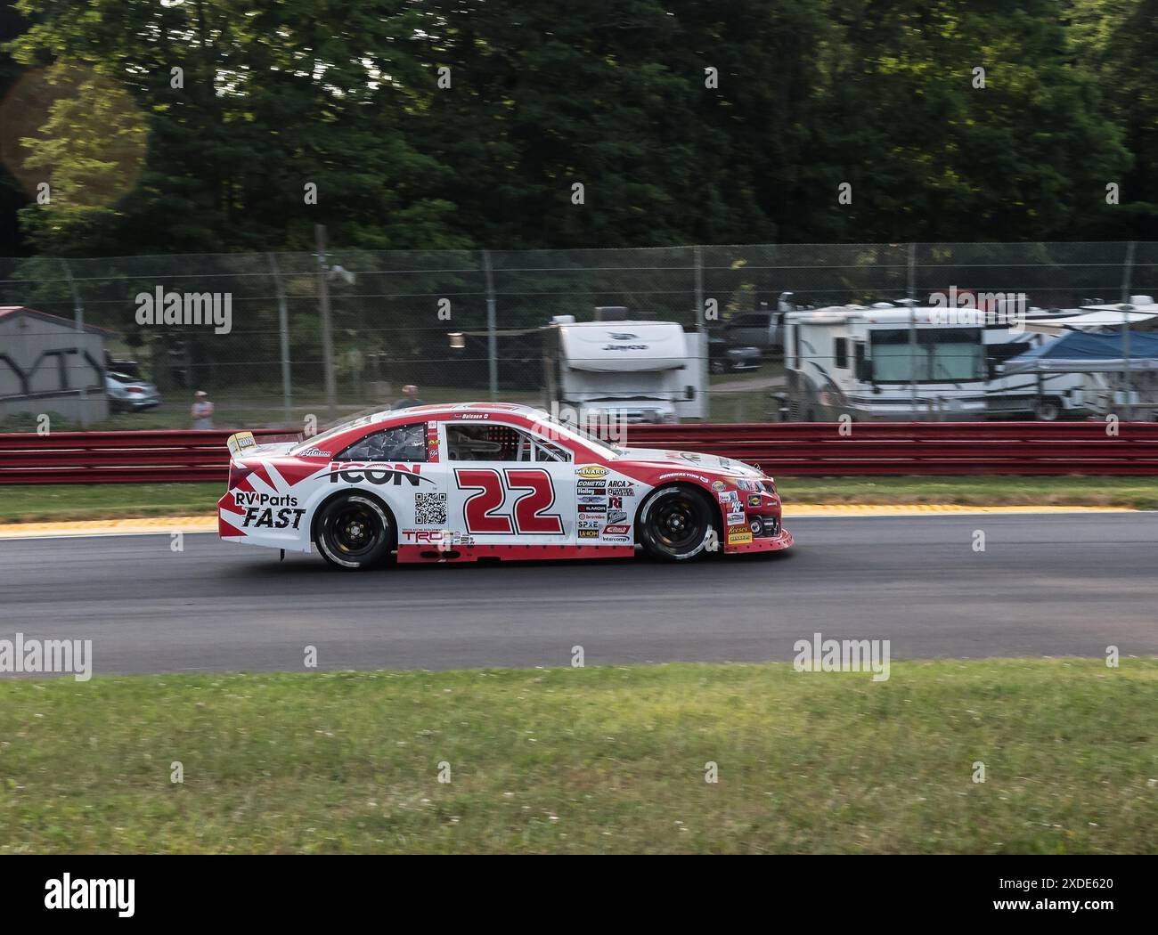 Lexington, Ohio, USA. 21st June, 2024. AMBER BALCAEN #22 during the ...