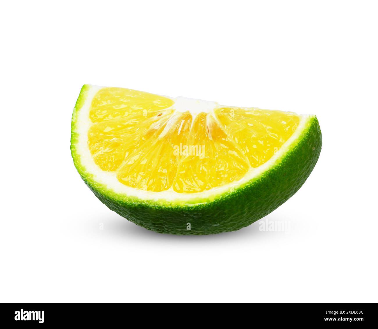 Sliced Acidless orange isolated on white background. Acidless orange ...