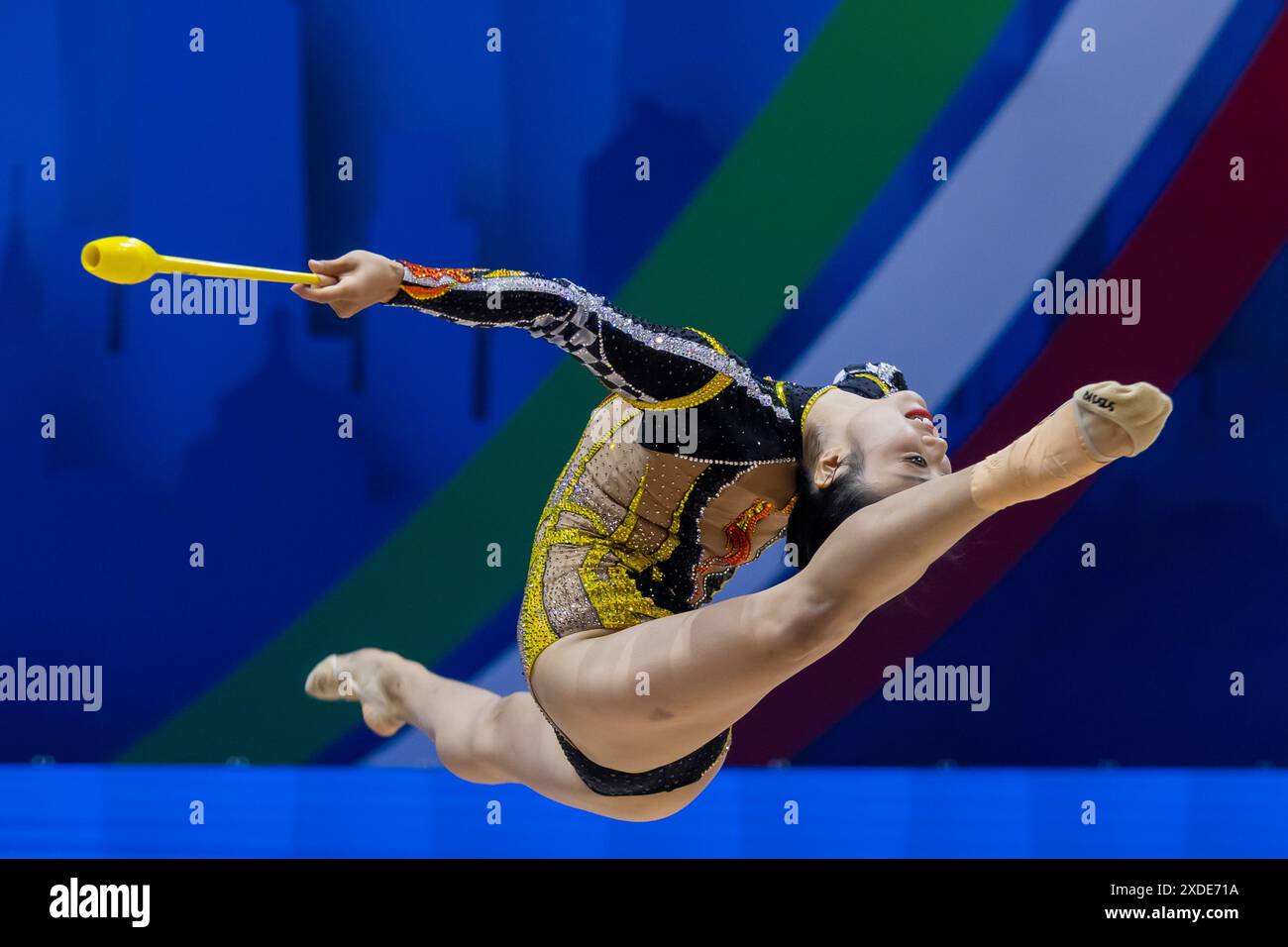 ZHAO Yating (Chn) during FIG Rhythmic Gymnastics World Cup, at Unipol ...