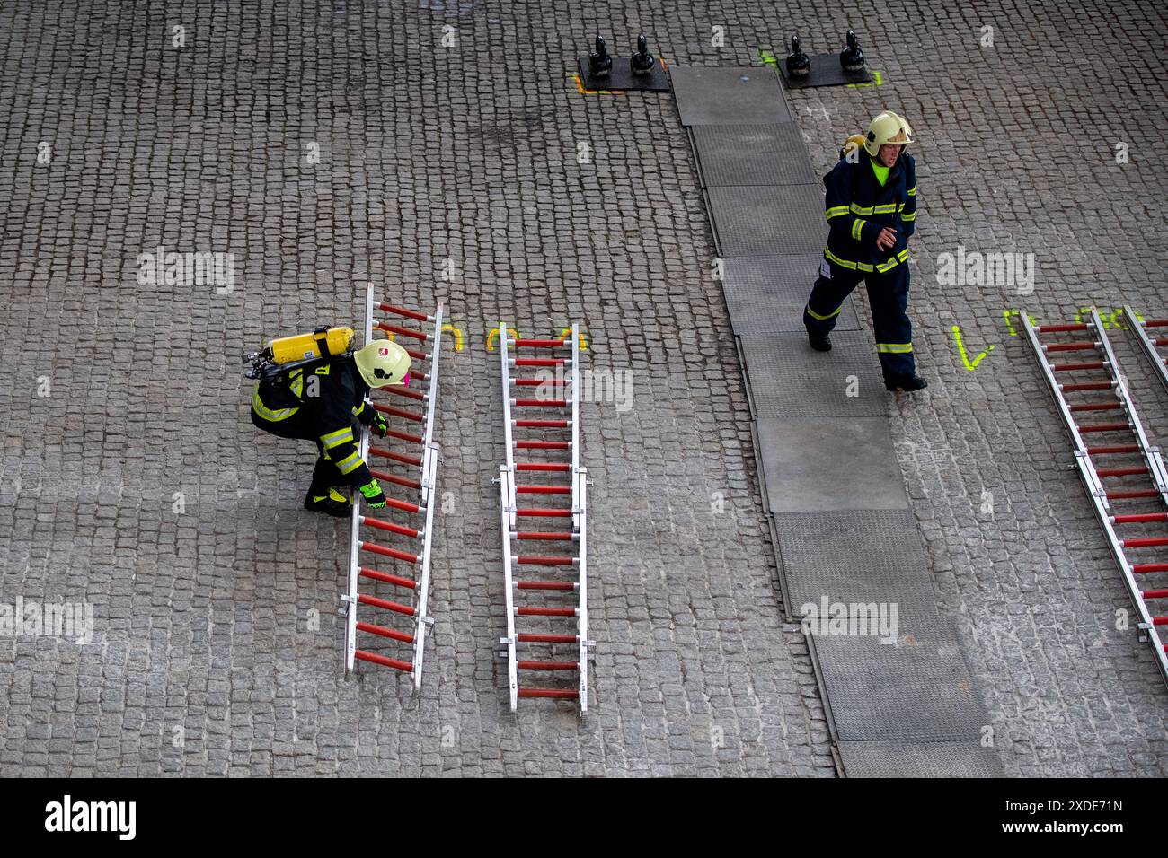 Ostrava, Czech Republic. 22nd June, 2024. The TFA (Toughest Firefighter ...