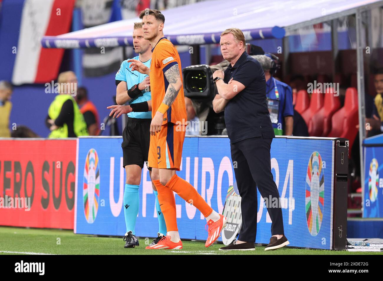 Leipzig, Germany. 20th June, 2024. LEIPZIG, GERMANY - JUNE 21: Wout ...