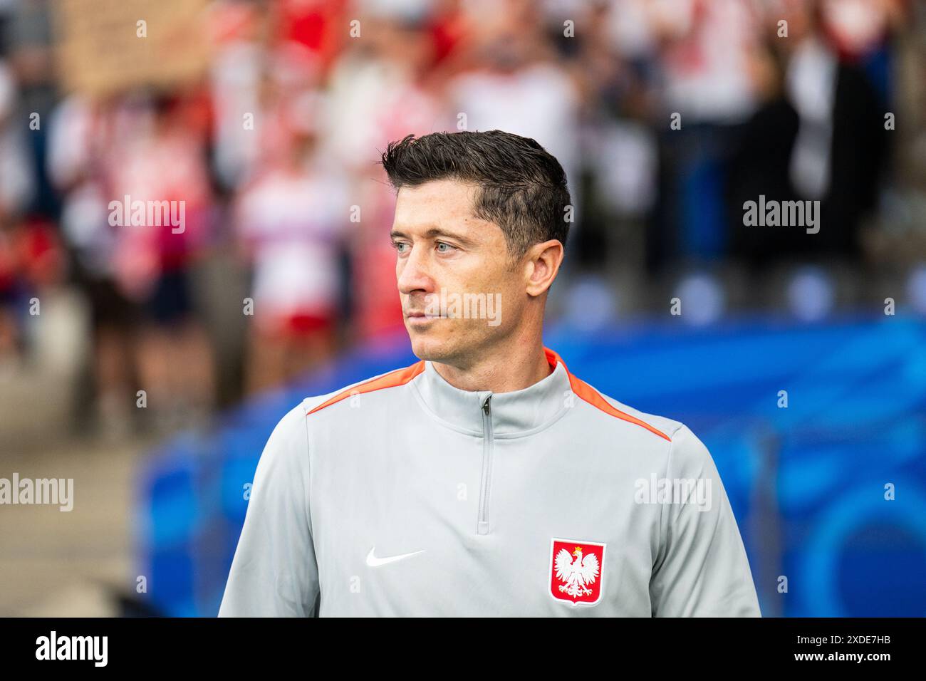 Berlin, Germany. 21st June, 2024. Robert Lewandowski of Poland seen ...