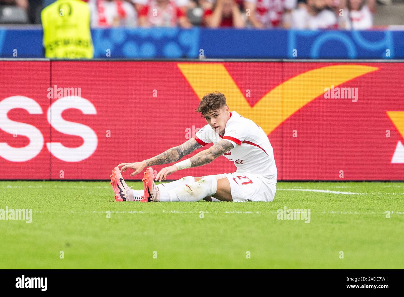 Berlin, Germany. 21st June, 2024. Nicola Zalewski (21) of Poland seen ...