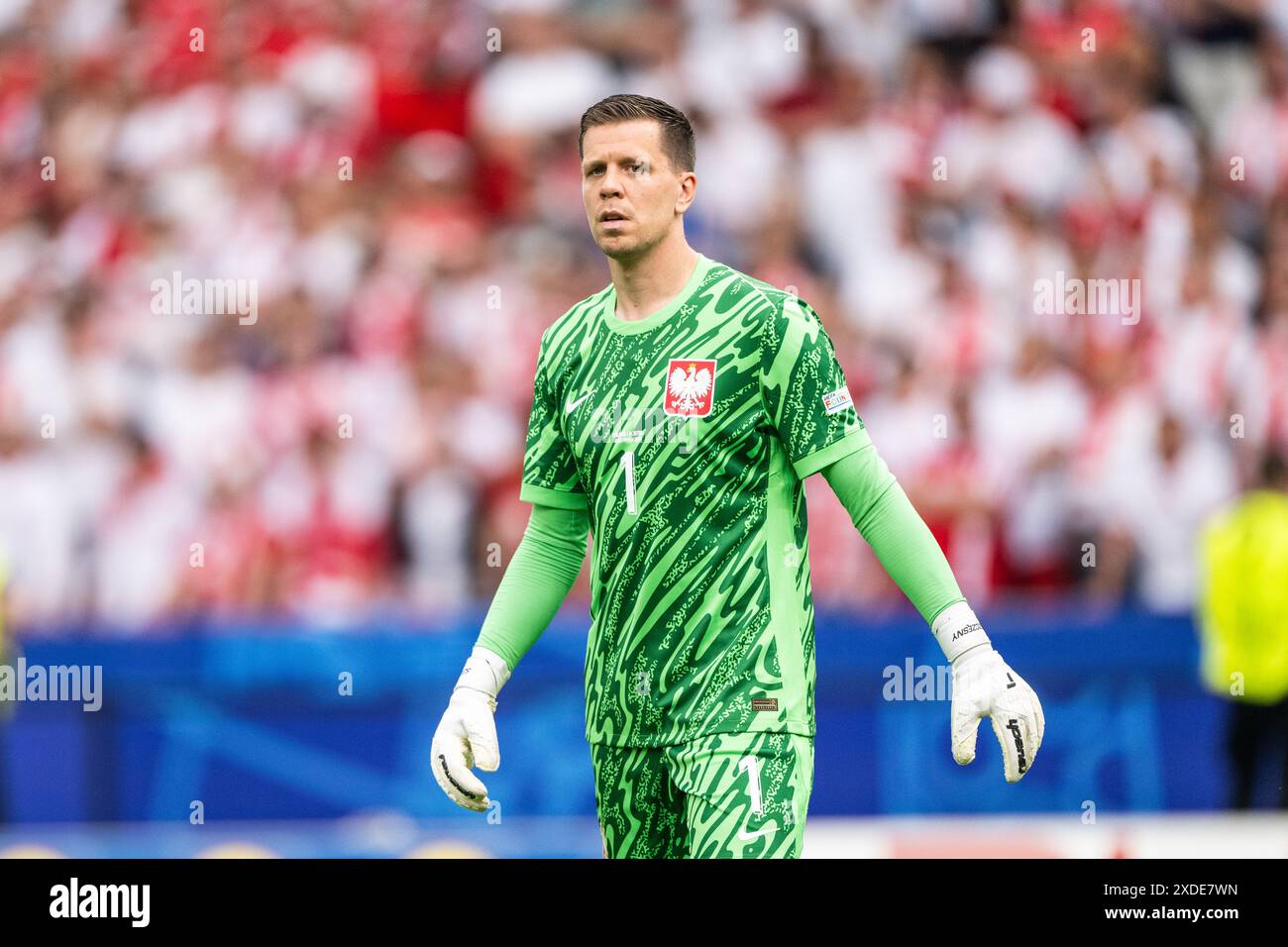 Berlin, Germany. 21st June, 2024. Goalkeeper Wojciech Szczesny (1) of ...