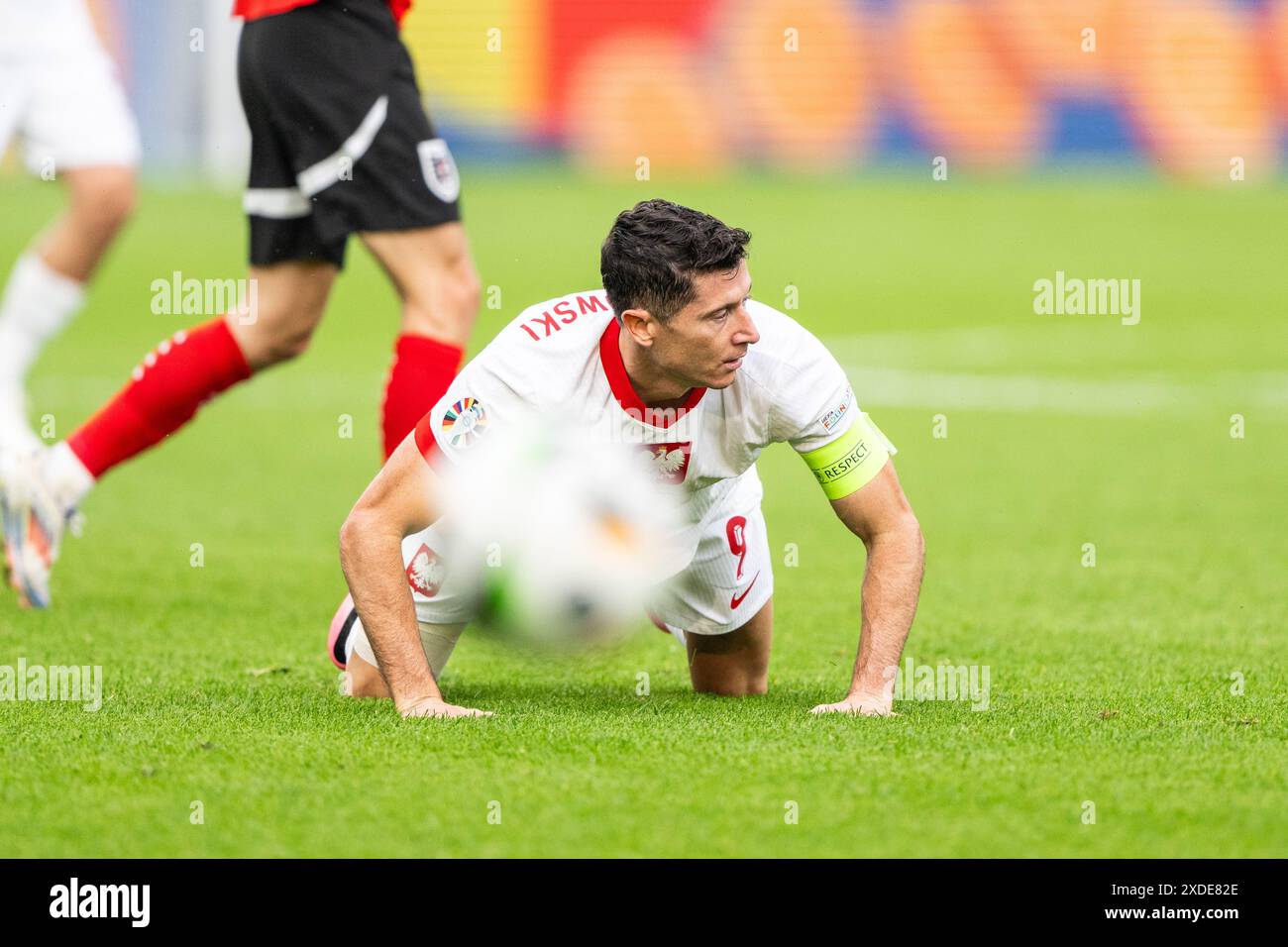 Berlin, Germany. 21st June, 2024. Robert Lewandowski (9) of Poland seen ...