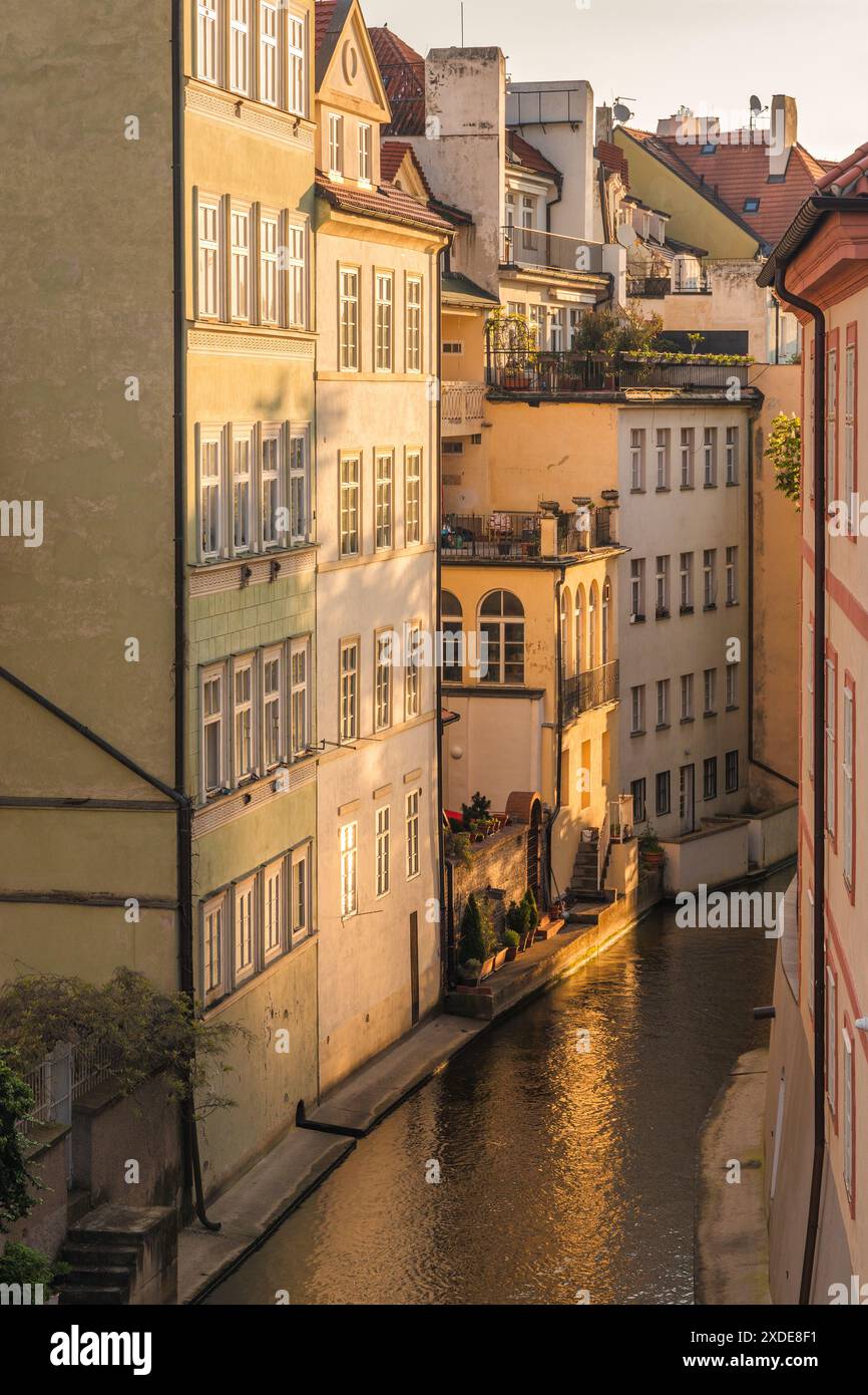 The Certovka, Devil's Canal, also called Little Prague Venice ...