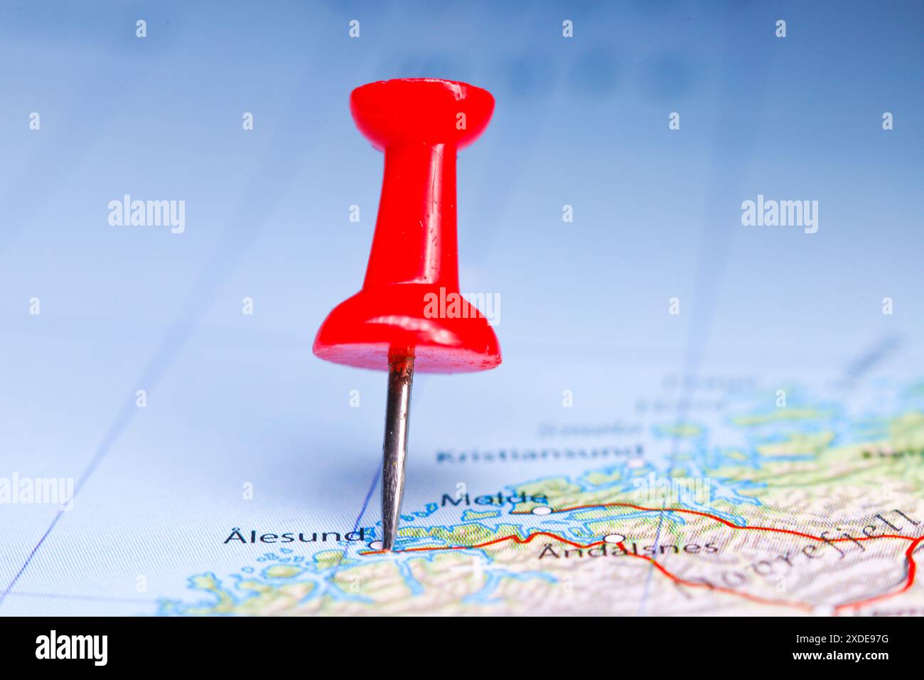 Alesund map hi-res stock photography and images - Alamy