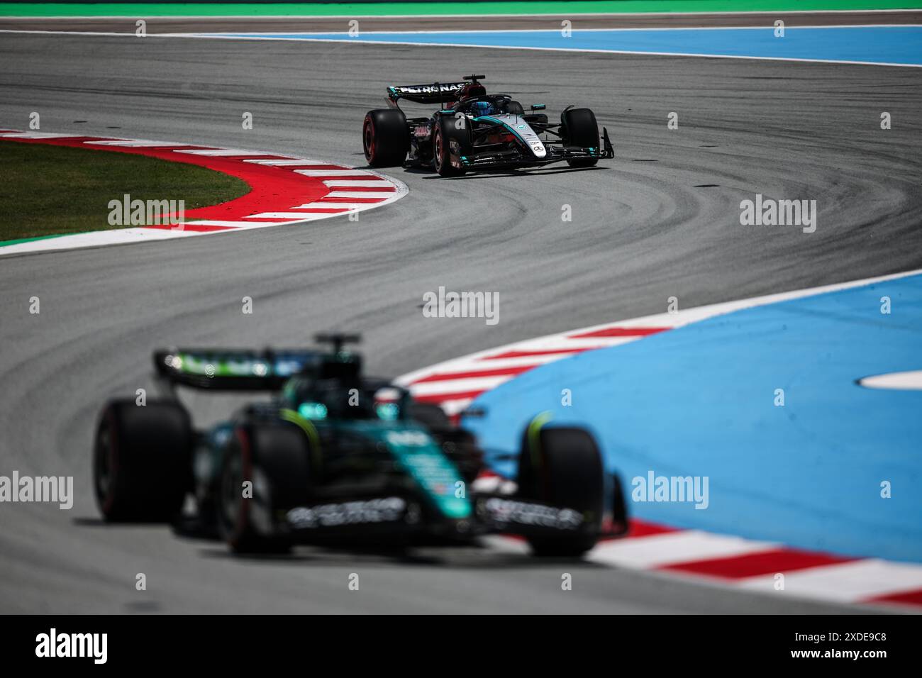 Barcelona, Spain. 22nd June 2024. 63 RUSSELL George (gbr), Mercedes AMG ...