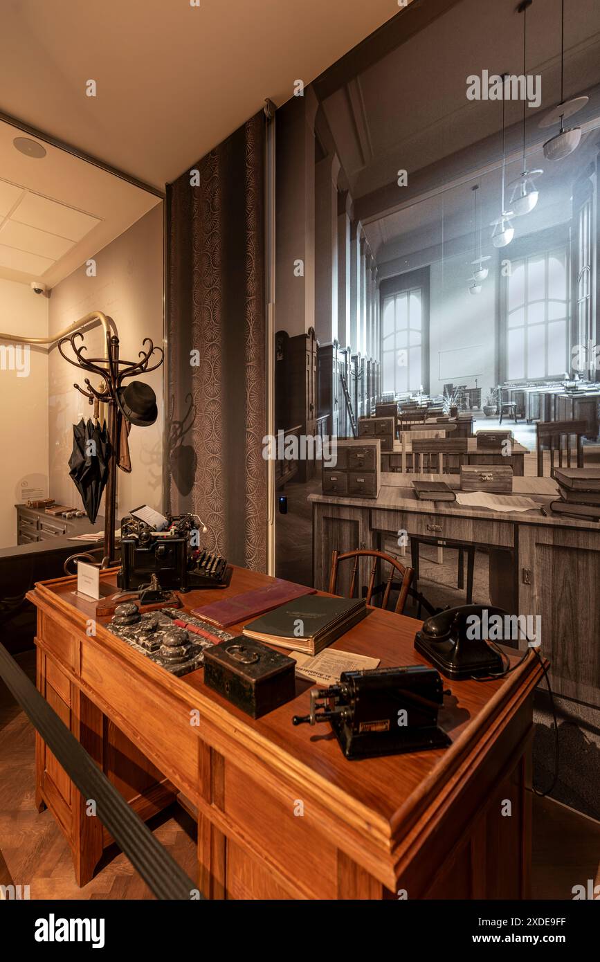 05.23.24. Budapest, Hungary. interior of the Hungaian money museum in ...