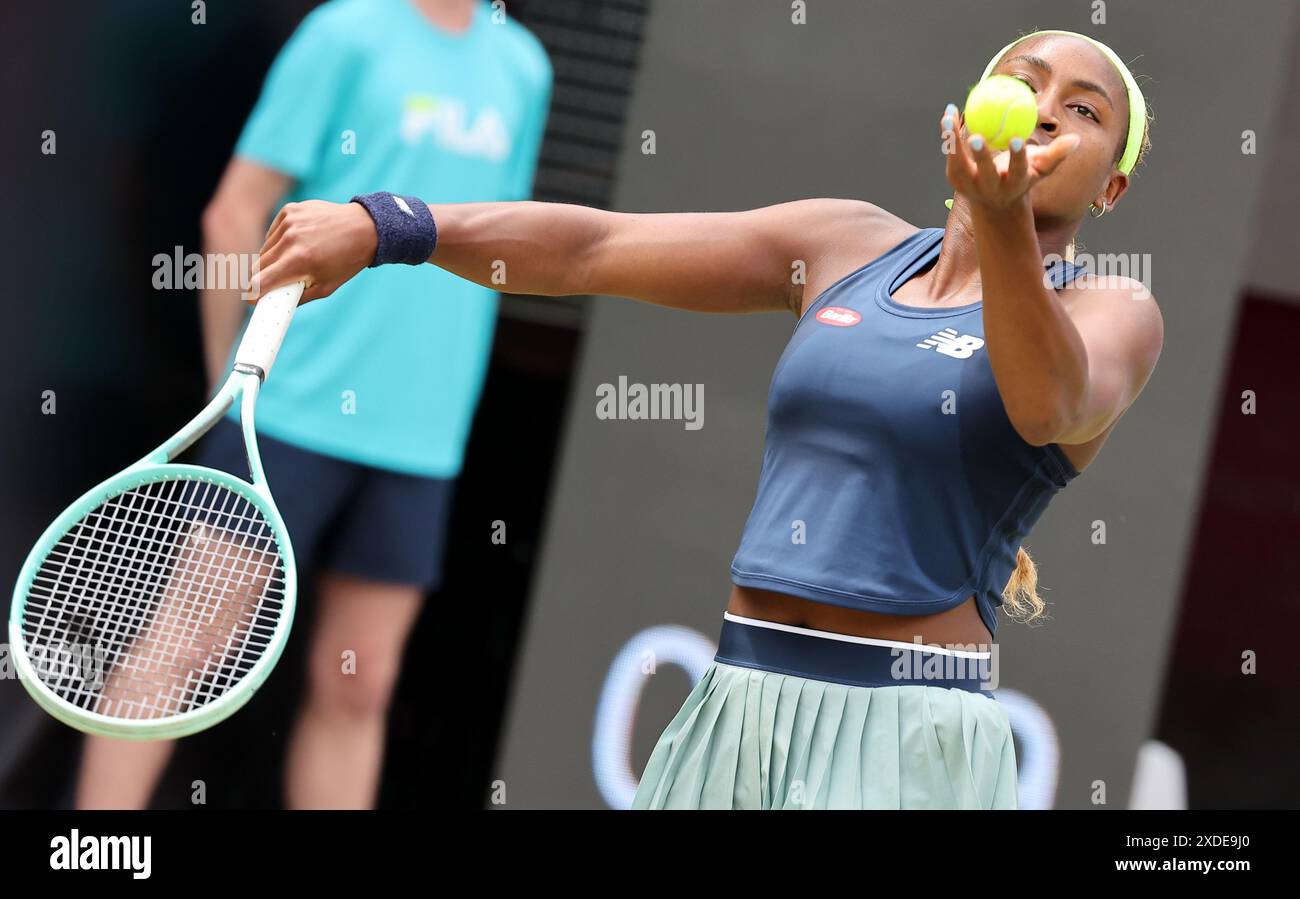 Berlin, Germany. 22nd June, 2024. Tennis: WTA Tour, Singles, Women ...