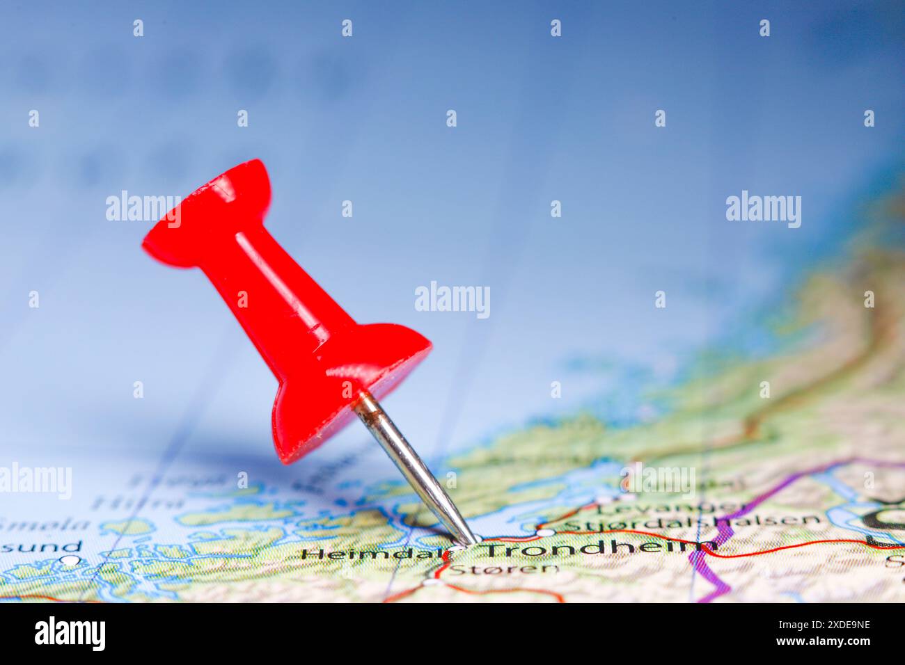 Map of trondheim hi-res stock photography and images - Alamy