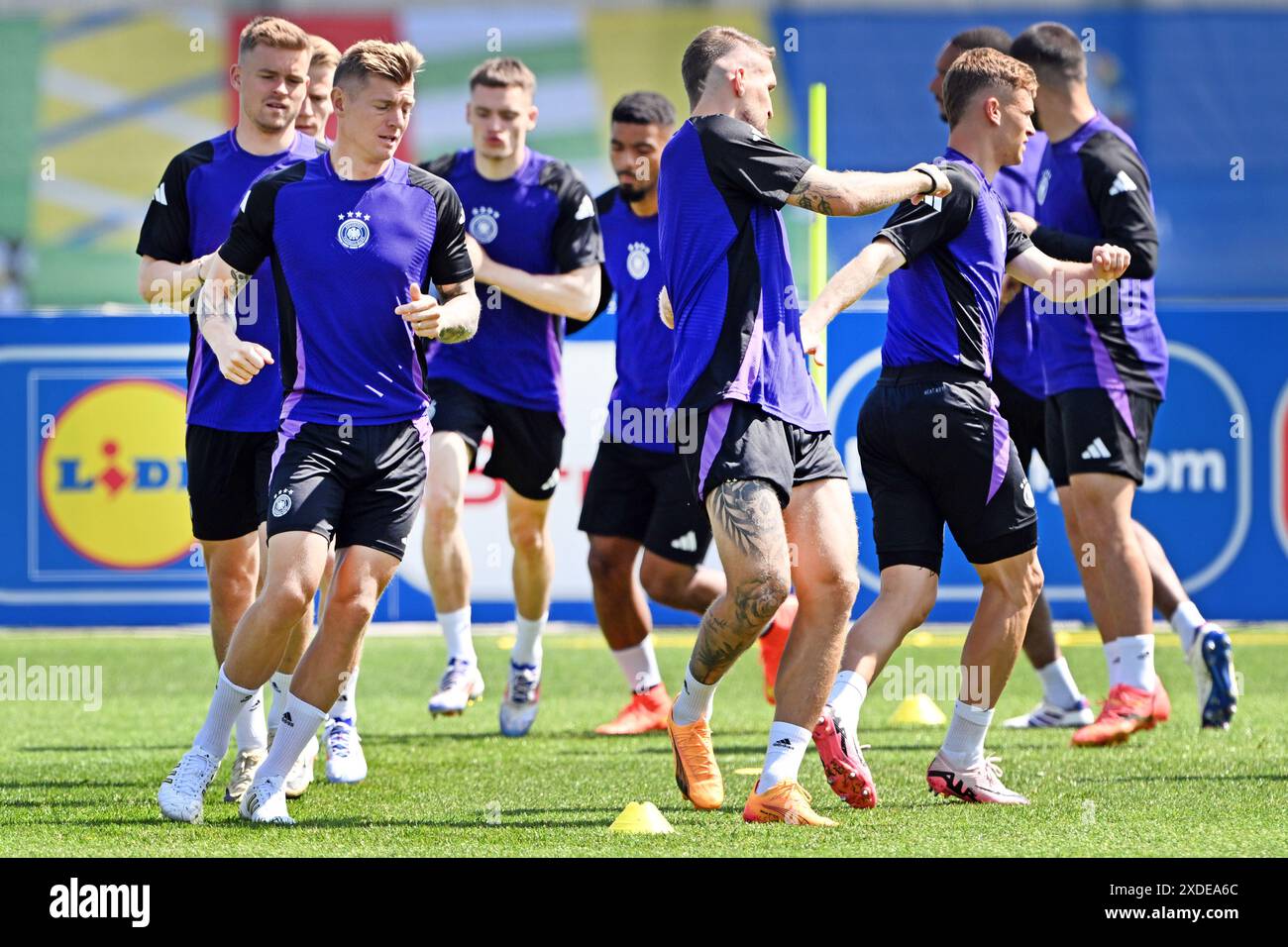 Germany euro 2024 training kroos hi-res stock photography and images ...