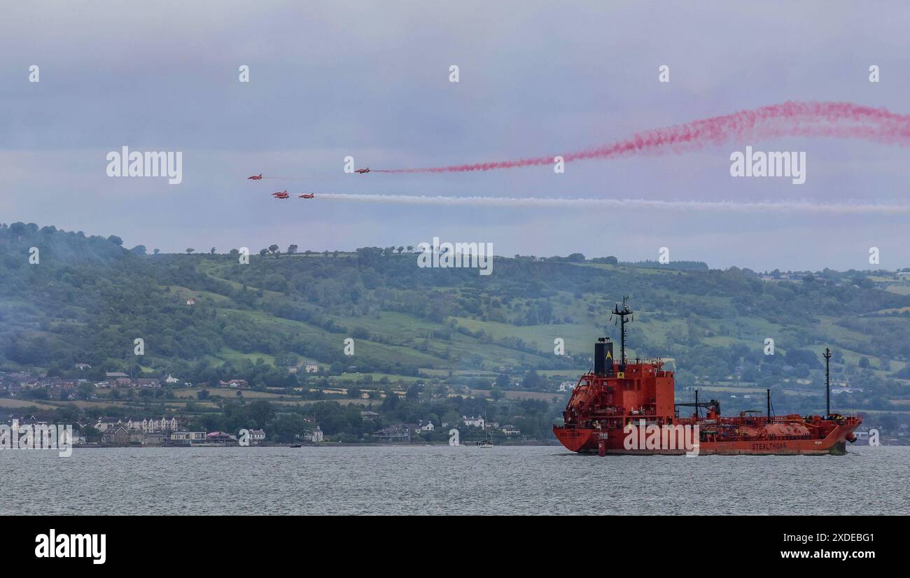 Whiteabbey, County Antrim, Northern Ireland. 22nd Jun 2024. Armed ...