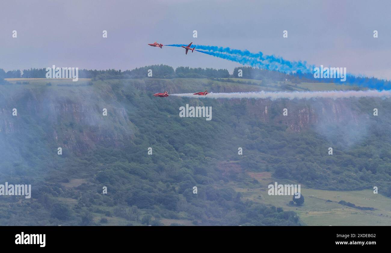 Whiteabbey, County Antrim, Northern Ireland. 22nd Jun 2024. Armed ...