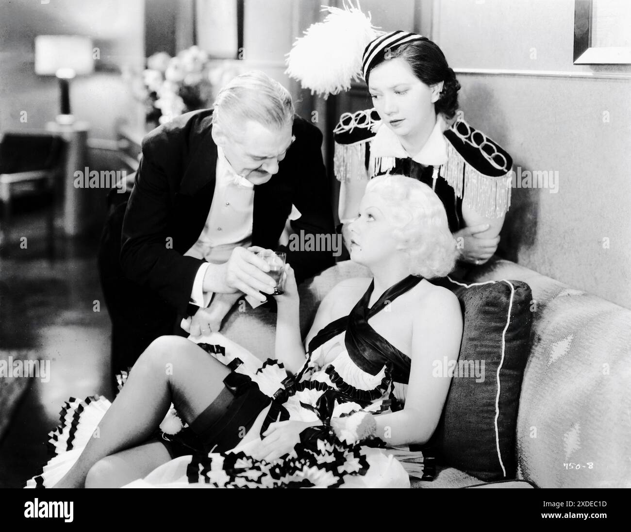 LIONEL BARRYMORE JEAN HARLOW and PATSY KELLY in THE GIRL FROM MISSOURI ...