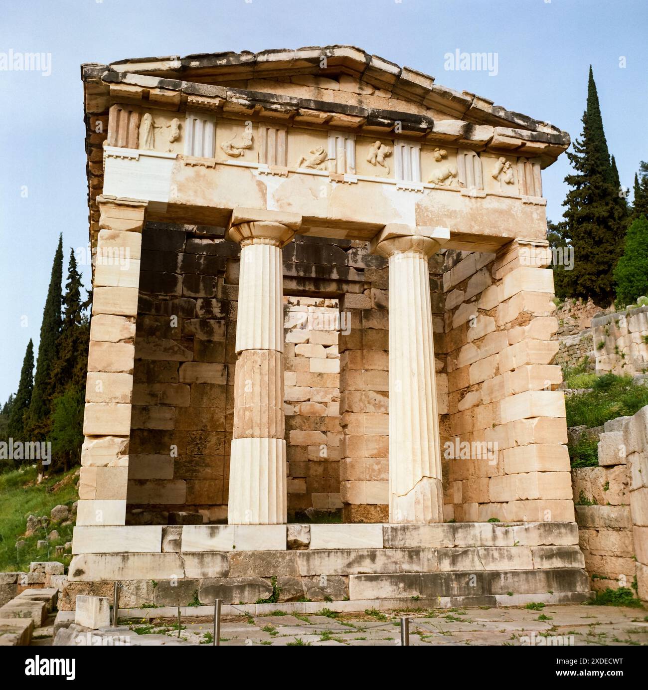 Historic ancient greek treasury hi-res stock photography and images - Alamy