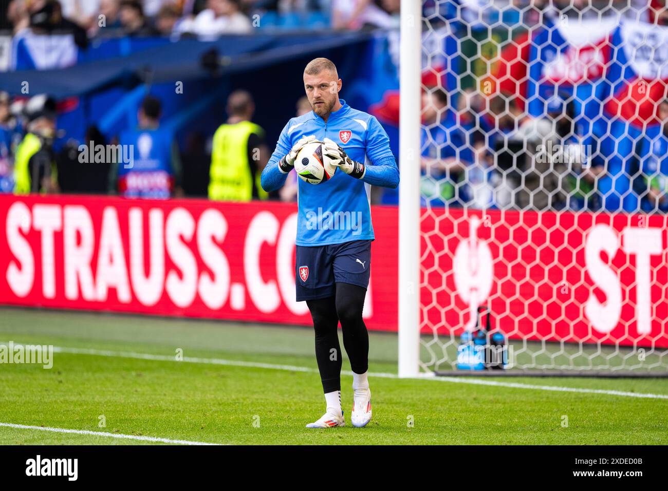 Hamburg, Germany. 22nd June, 2024. Goalkeeper Jindrich Stanek of ...