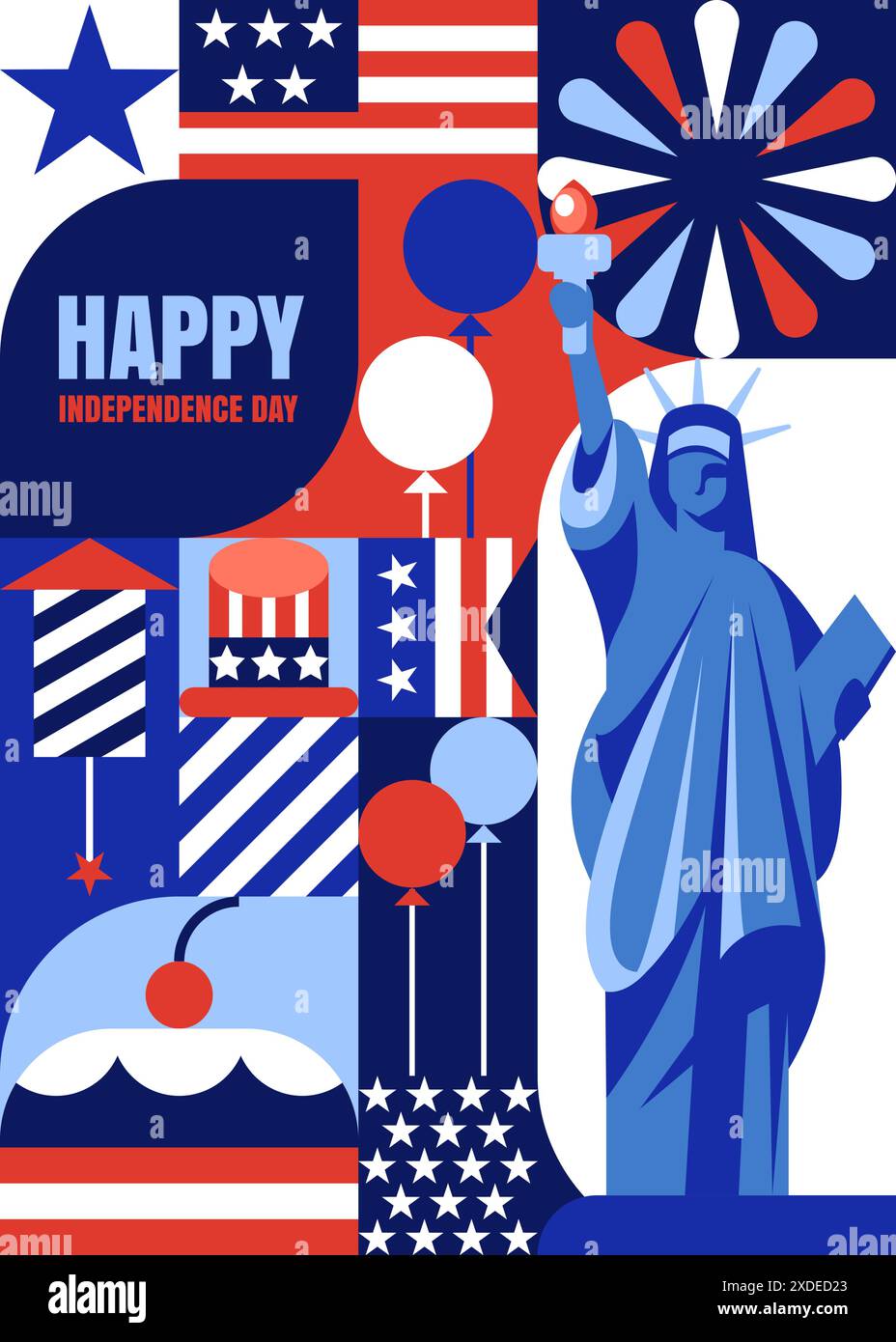 Statue of liberty party Stock Vector Images - Alamy