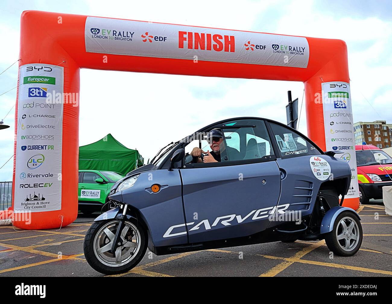 Electric car rally 2024 hi-res stock photography and images - Alamy
