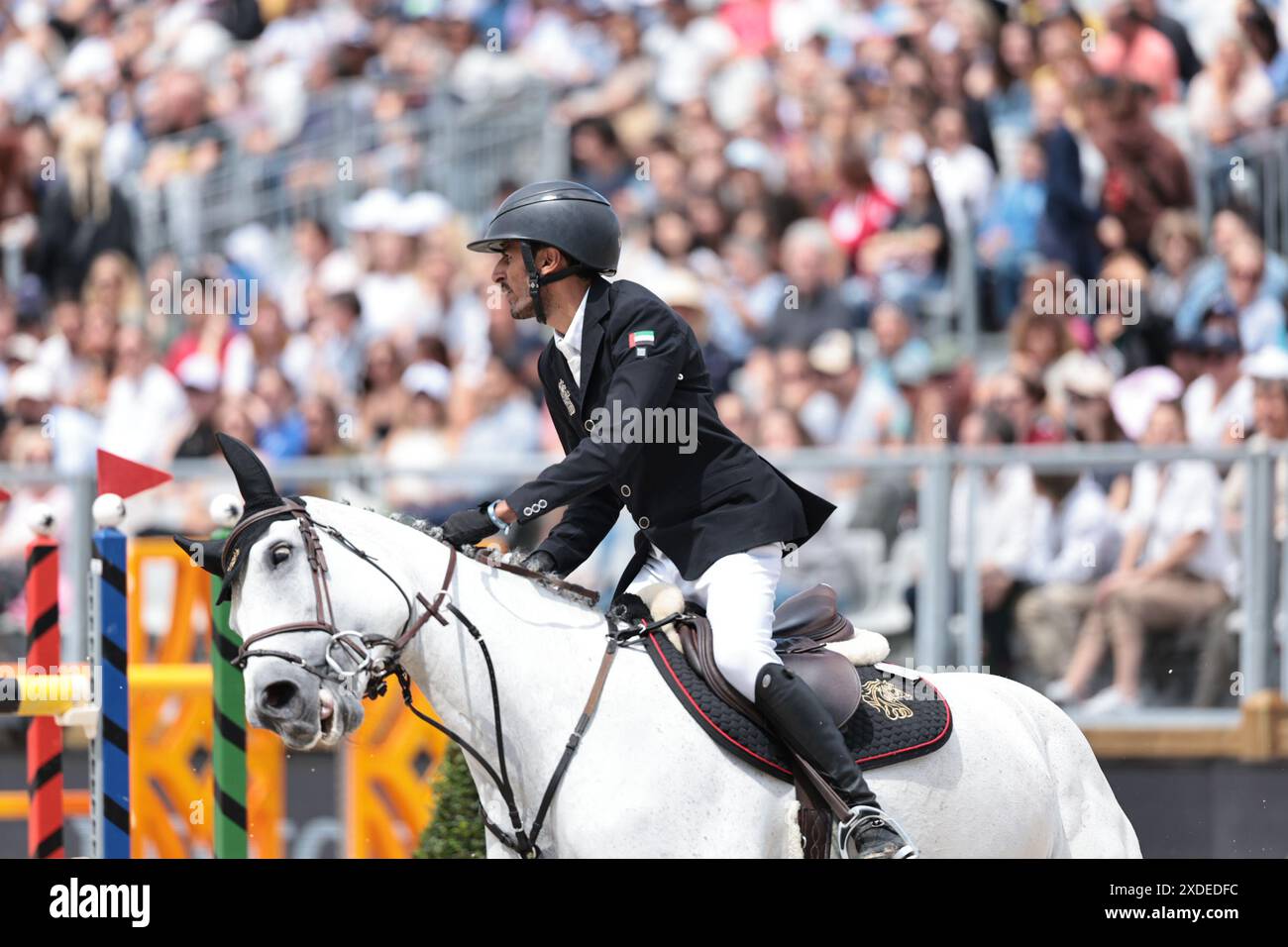 Humaid Abdulla Khalifa Al Muhairi of United Arab Emirates with Leestone ...