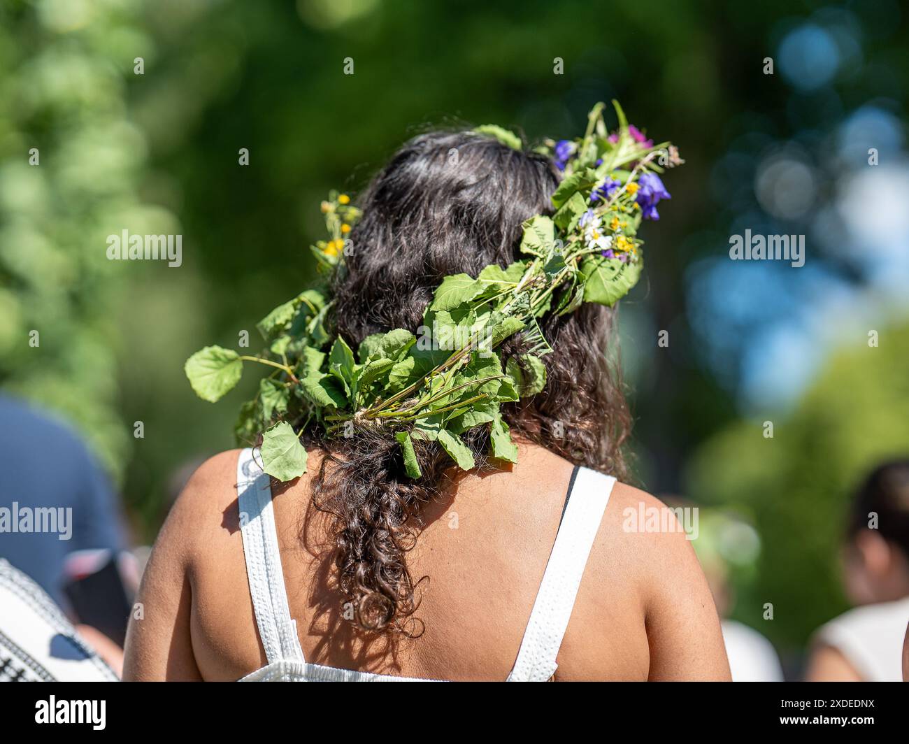 Midsummer sweden celebration hi-res stock photography and images - Alamy