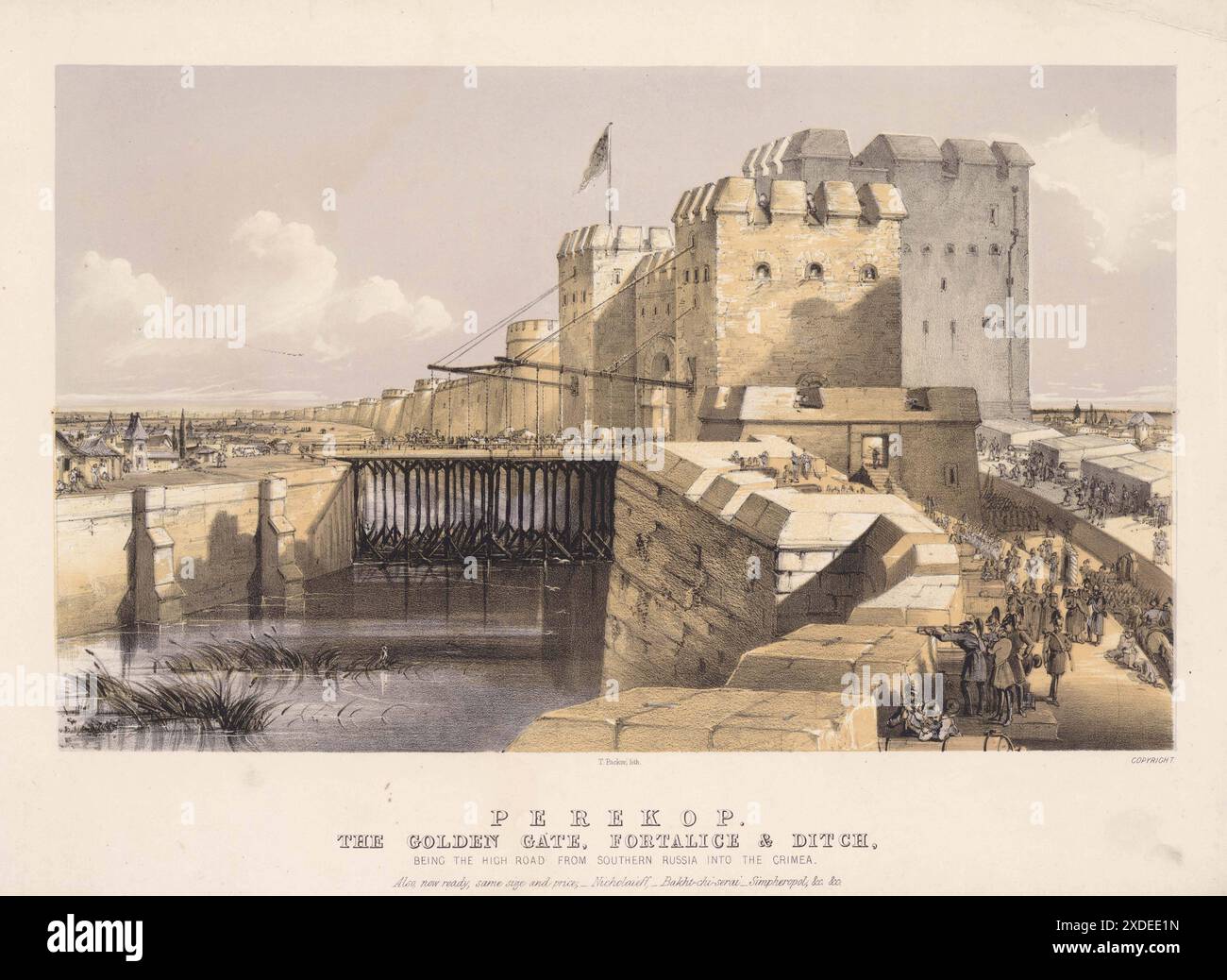 Perekop : the golden gate, fortalice & ditch : being the high road from ...