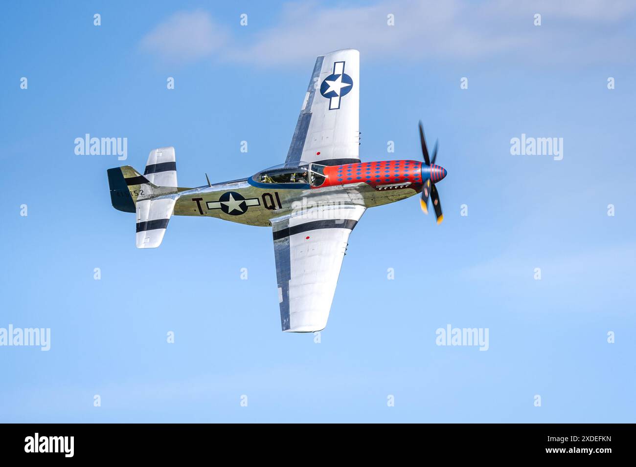 1944 North American P-51D Mustang ‘Jersey Jerk’ airborne at the ...