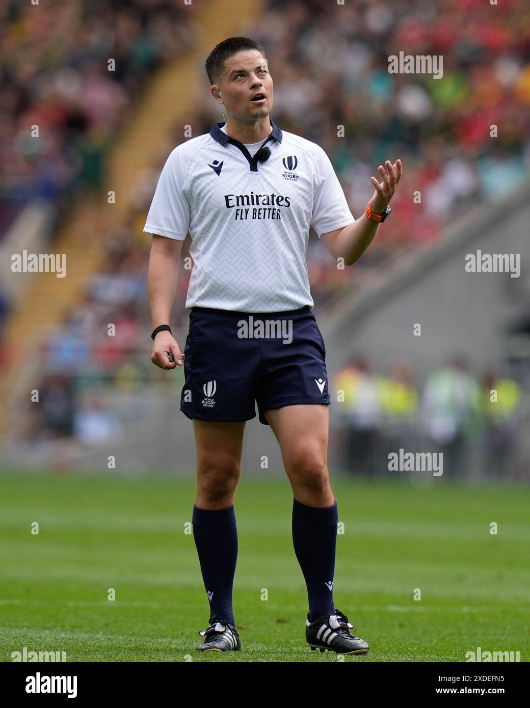Twickenham Stadium, London, UK. 22nd June, 2024. Qatar Airways Cup ...