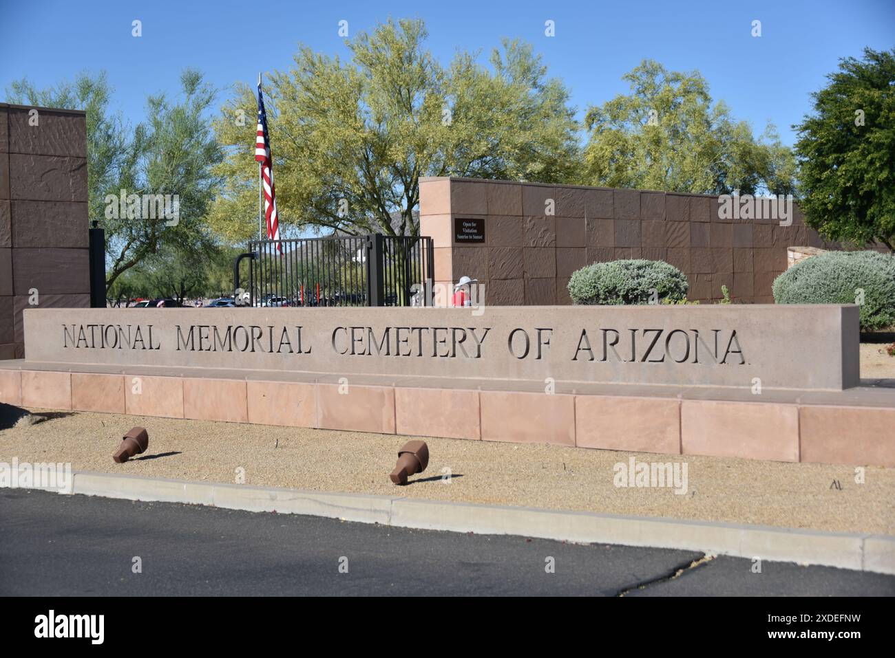 Phoenix, AZ., U.S.A. May 27, 2024. National Memorial Cemetery. United ...