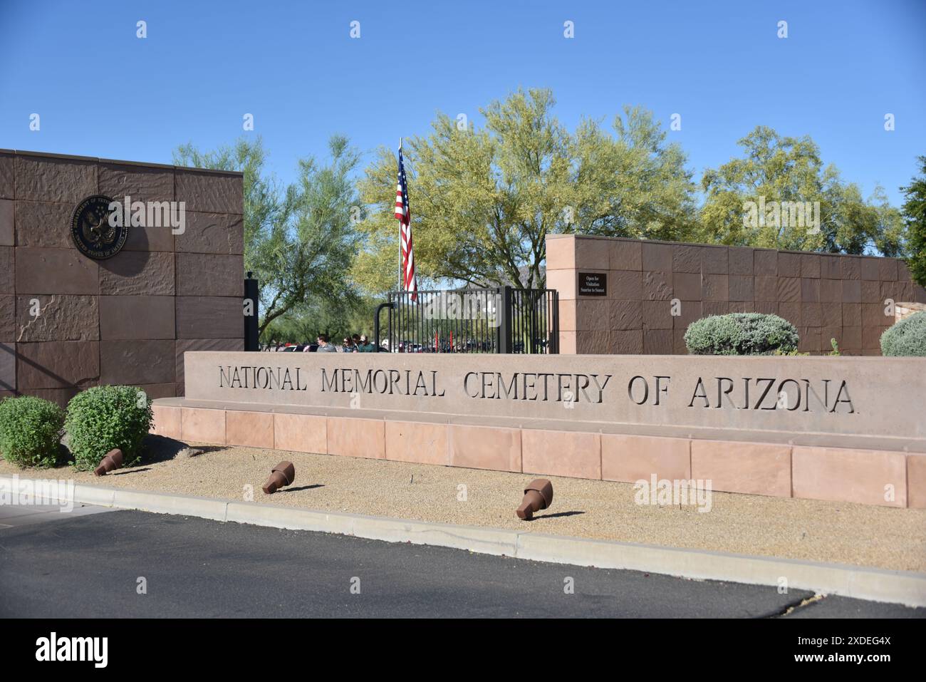 Phoenix, AZ., U.S.A. May 27, 2024. National Memorial Cemetery. United ...
