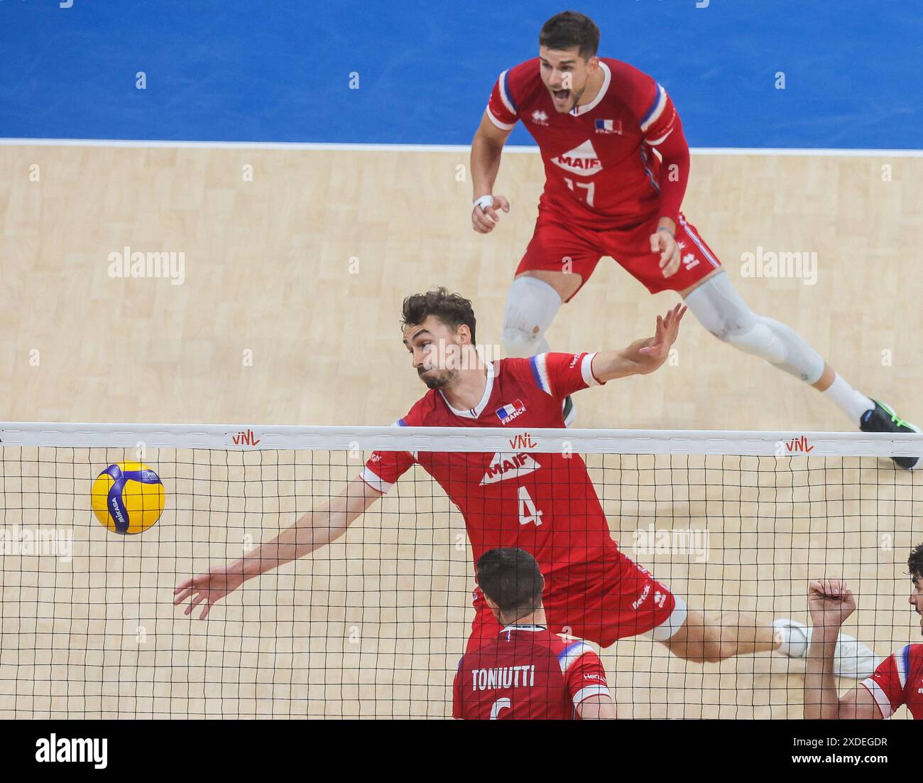 Jean patry volleyball hi-res stock photography and images - Alamy