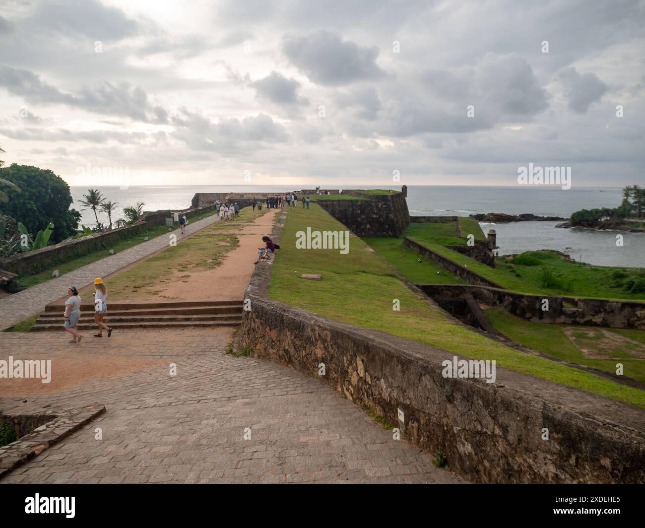 Sri Lanka, Ceylon Island - Galle fort historical town in the south ...