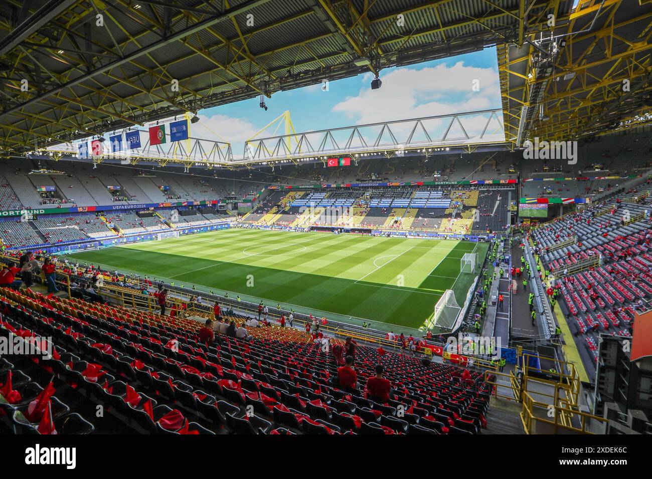 Dortmund stadium inside hi-res stock photography and images - Alamy