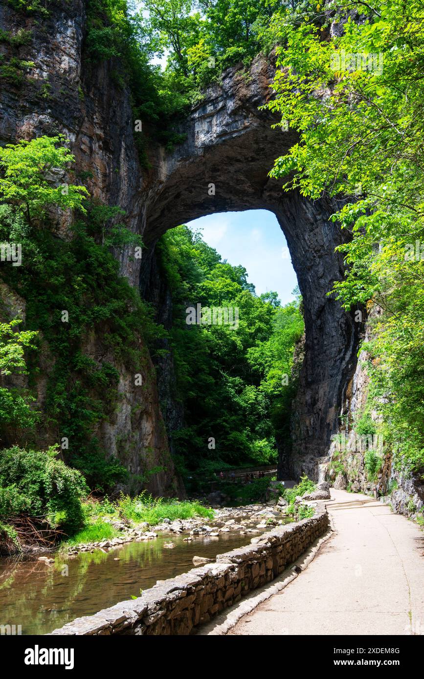 Natural Bridge State Park, Virginia Stock Photo - Alamy