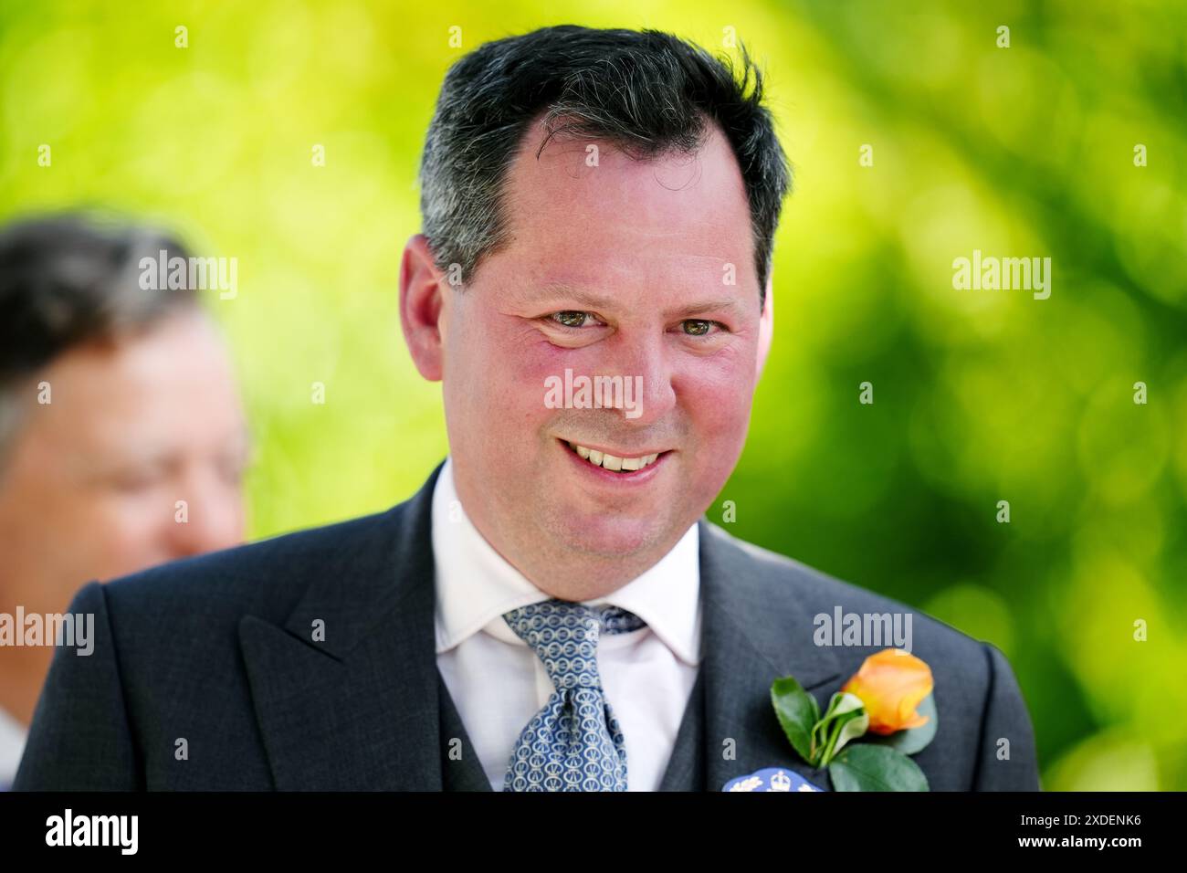 Trainer Charles Hills during day five of Royal Ascot at Ascot ...