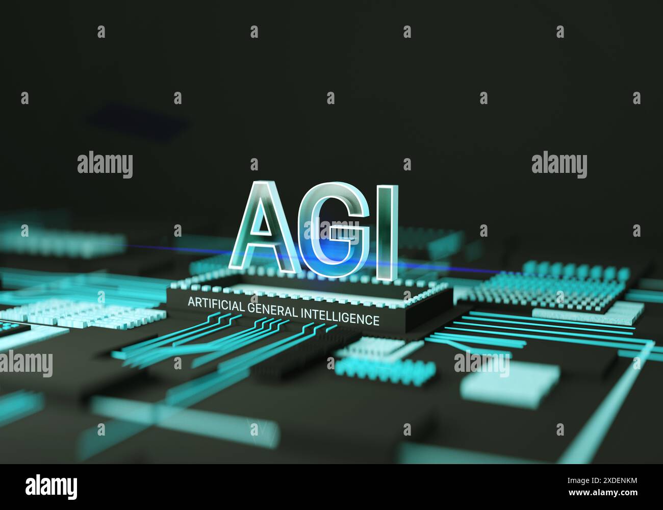 Artificial intelligence, data mining, deep learning. Futuristic Cyber ...