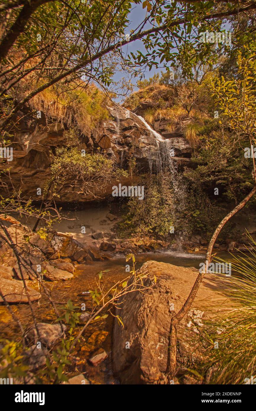 Doreen Falls Drakensberg South Africa 15796 Stock Photo - Alamy