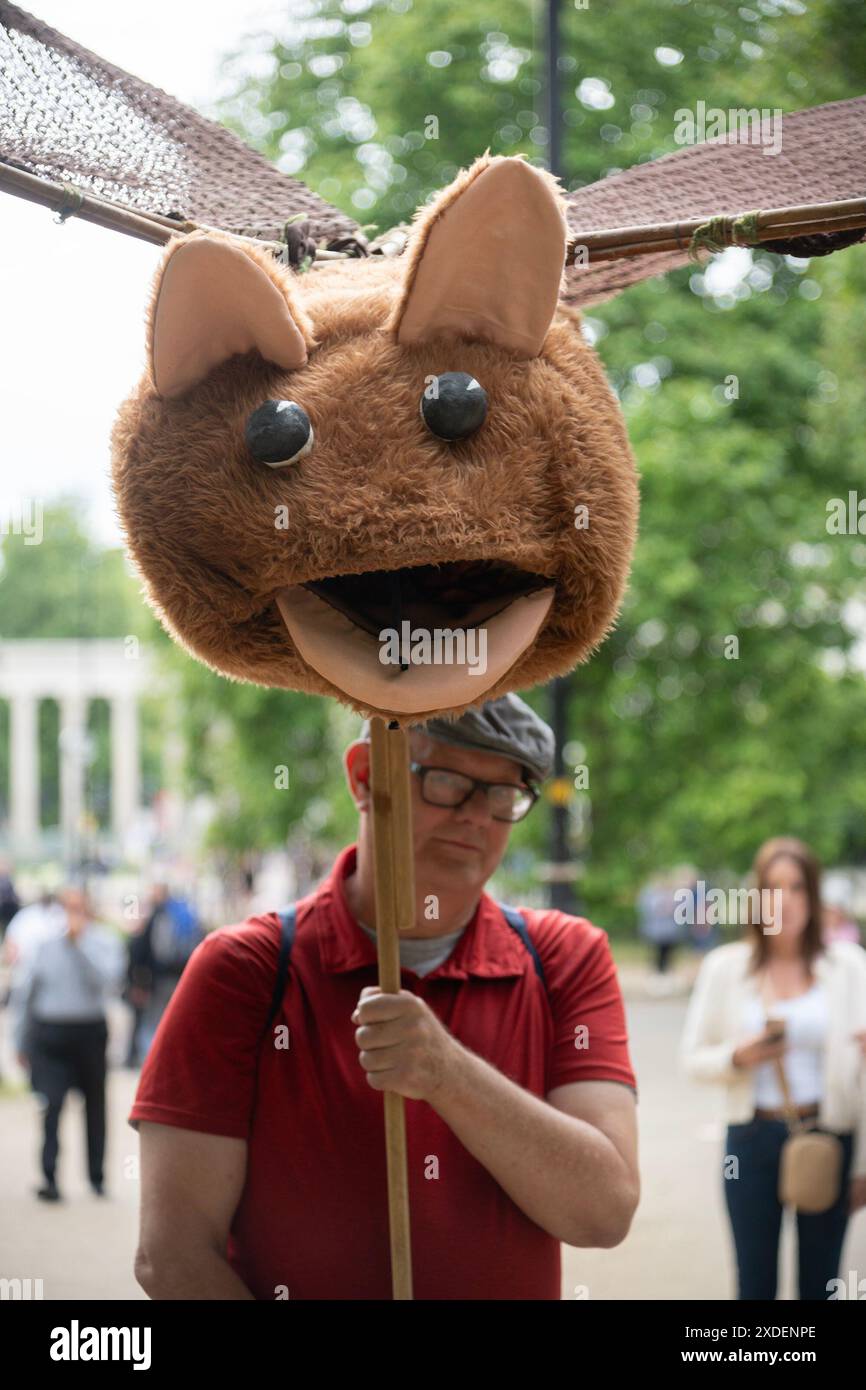 Restore Nature Now march. The march calls for urgent political action ...